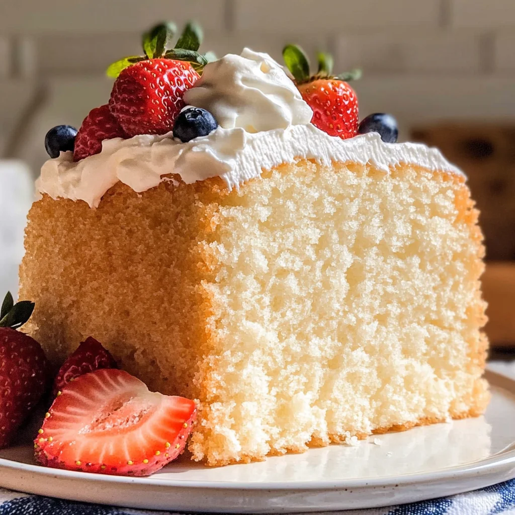 Homemade Angel Food Cake